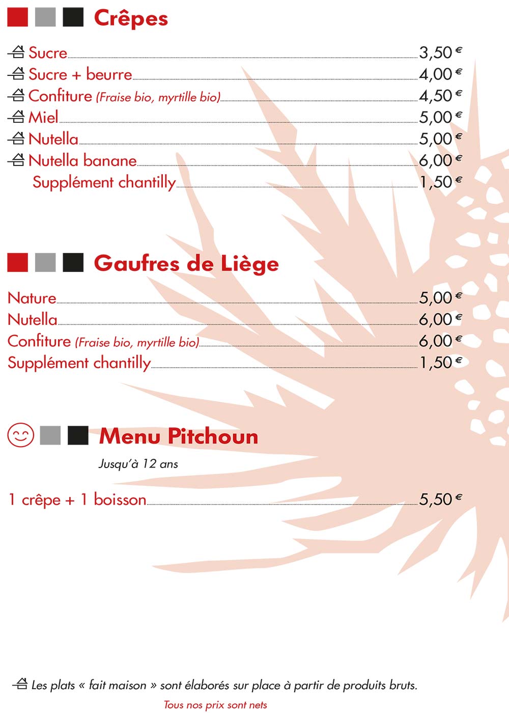 Carte et menu A Casa Nostra Risoul