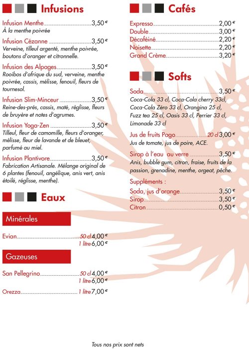 Carte et menu A Casa Nostra Risoul